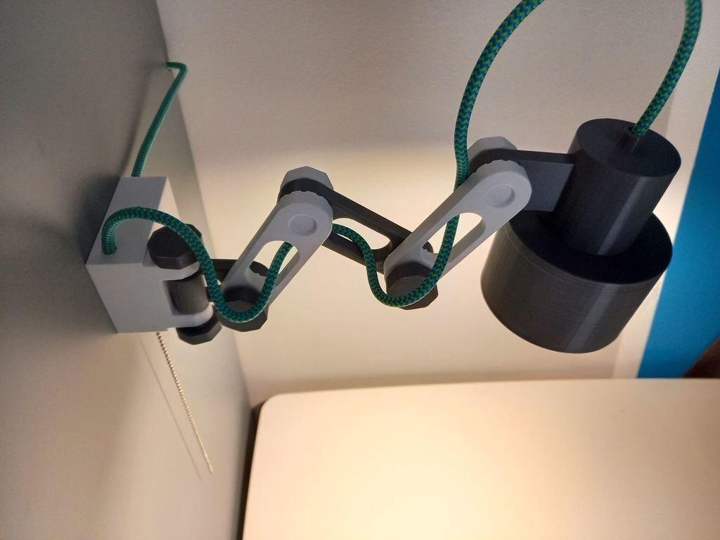 Free STL file Bulb cover for 3D Printed Articulating LED Lamp 💡・3D ...