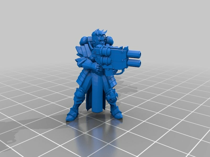 Fichier STL gratuit Meltagun et Multi-Melta pour Sisters of Battle ...