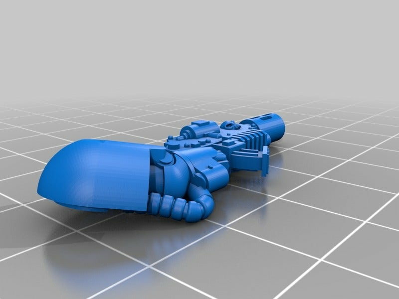 Free STL file 28mm Combi-Melta and other weapons for Terminators・3D ...