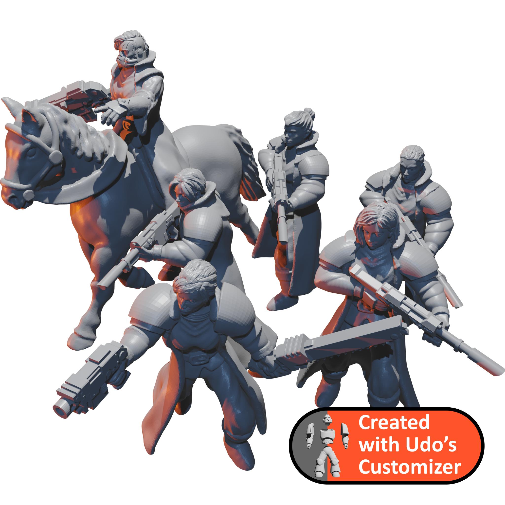 Free STL file Female Guard・3D printer design to download・Cults