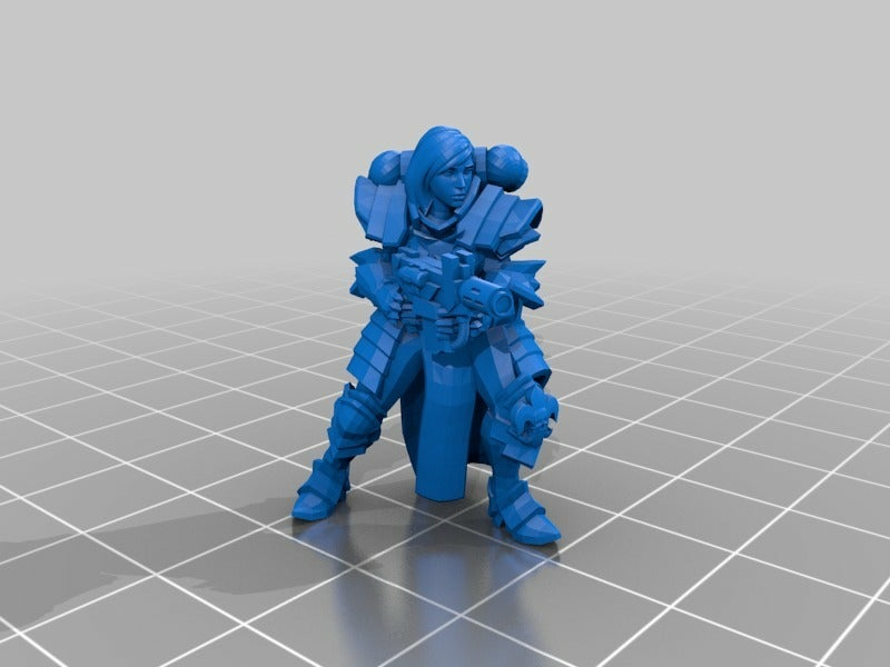 Fichier STL gratuit Meltagun et Multi-Melta pour Sisters of Battle ...