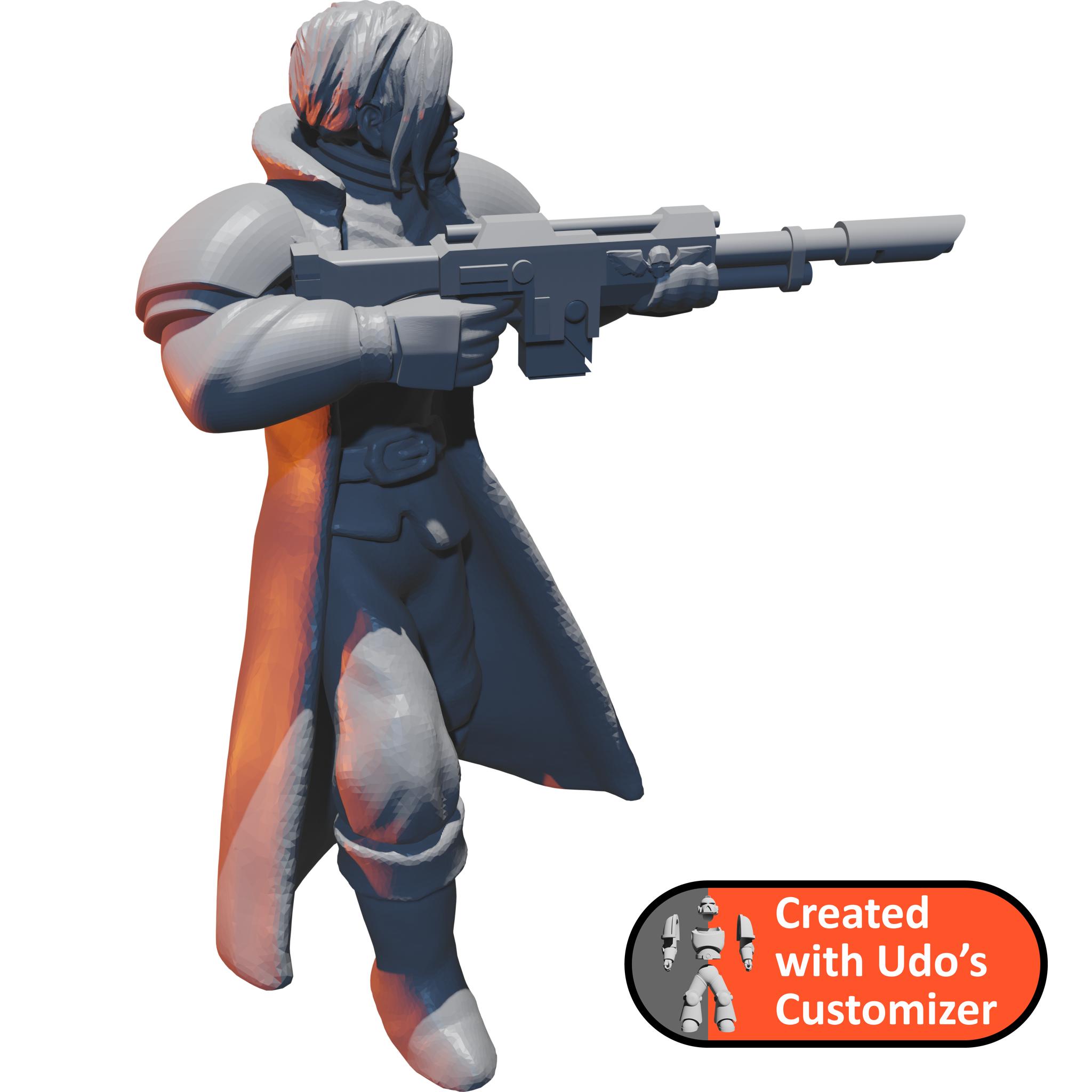 Free STL file Female Guard・3D printer design to download・Cults