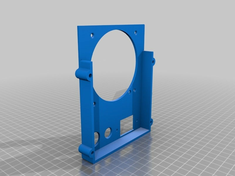 Free STL file MEAN WELL RS-150-12 Power supply case with 80mm fan and ...