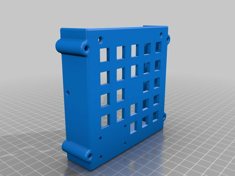 Free STL file MEAN WELL RS-150-12 Power supply case with 80mm fan and ...