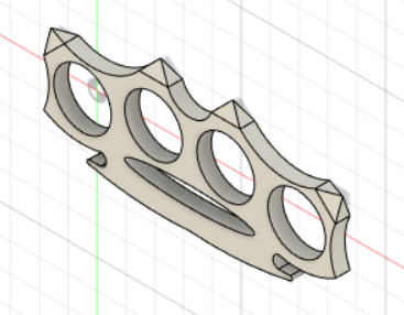 STL file brass knuckles・Model to download and 3D print・Cults