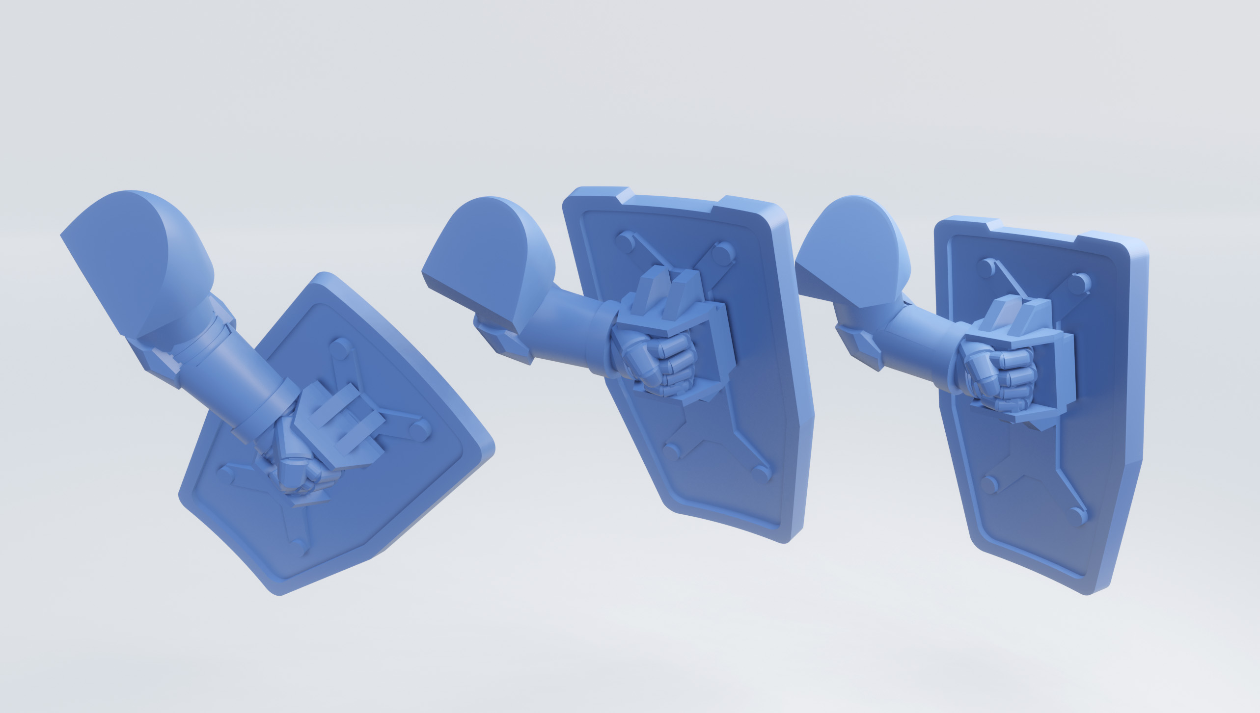 STL file Lightning Breacher Shield・3D printing model to download・Cults