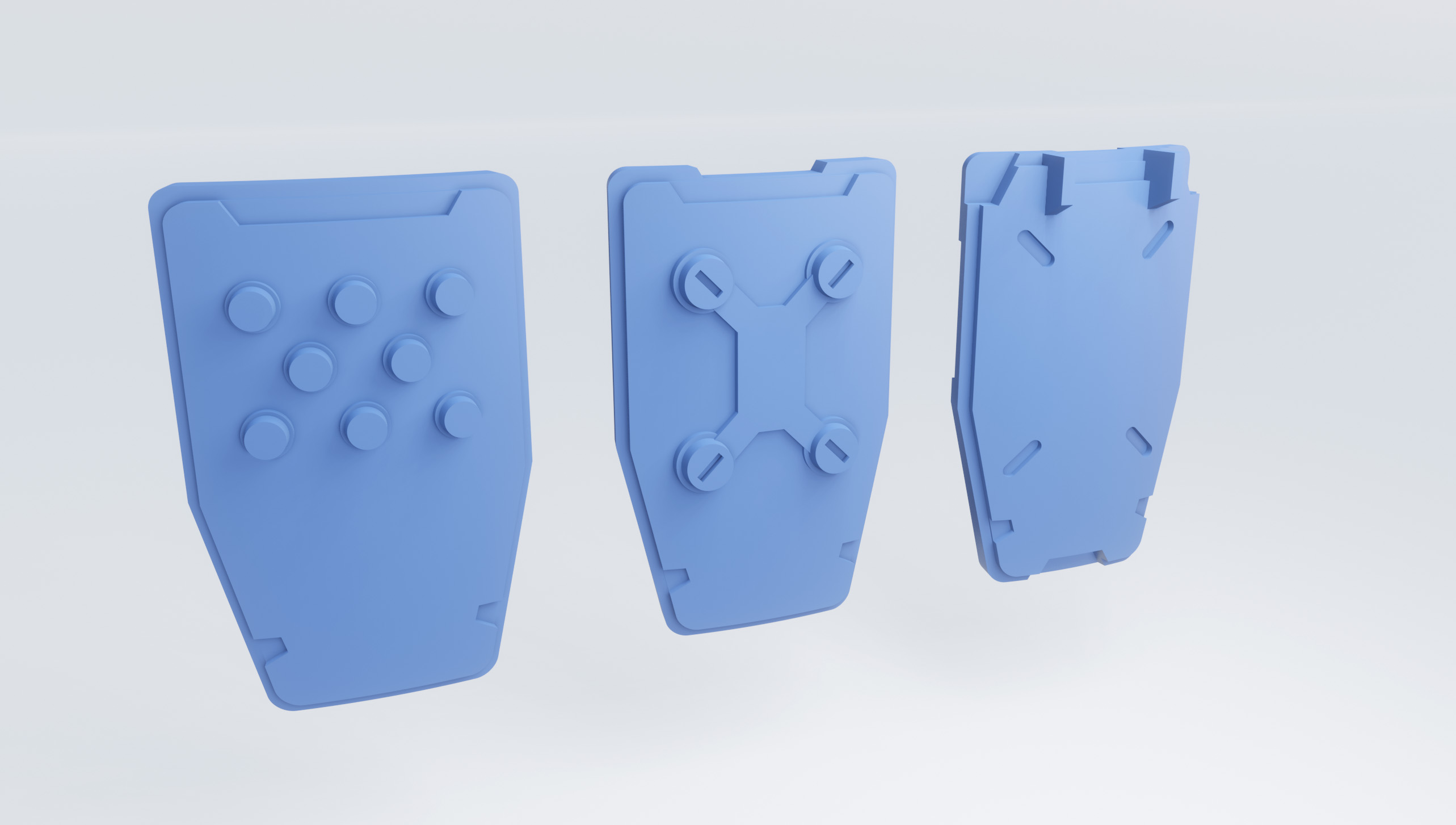 STL file Lightning Breacher Shield・3D printing model to download・Cults