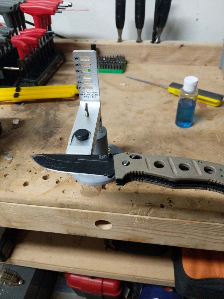 Free STL file Gatco Knife sharpener stand 🔪・3D printing idea to ...