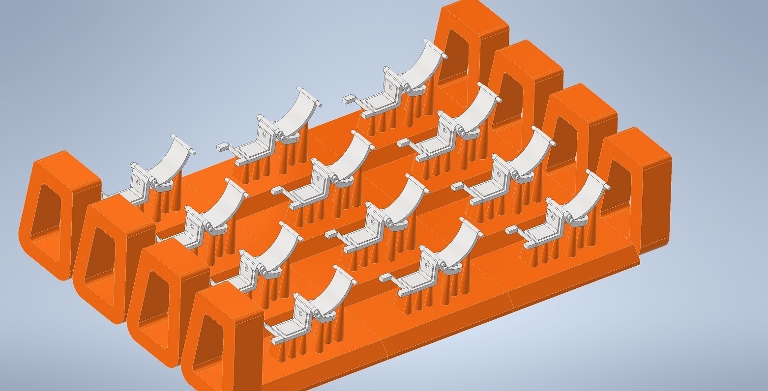 STL file 1/35 early panzer tool clamps 👽・3D printer model to download・Cults