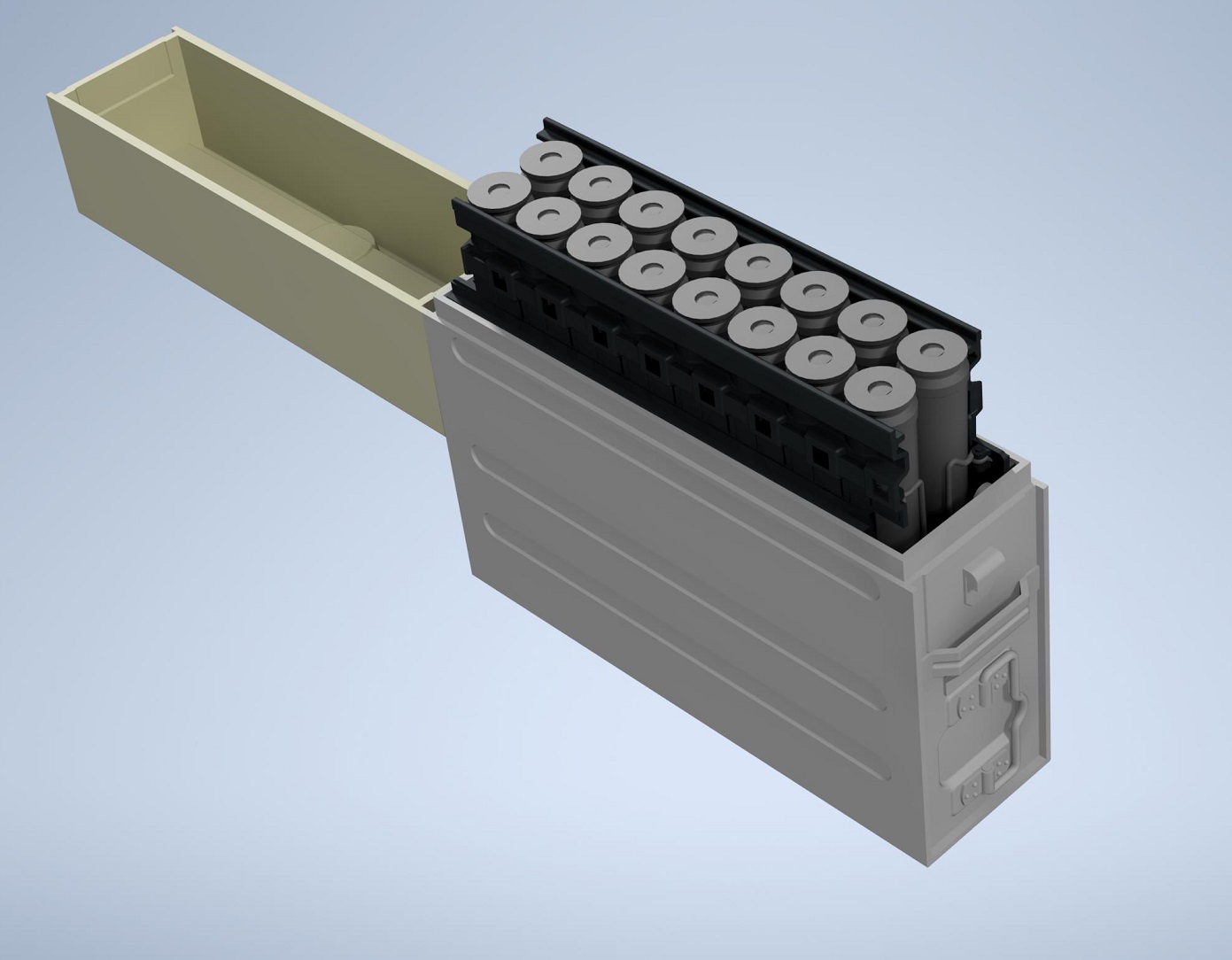 STL file 1/35 37mm flak 43 magazines, ammunition and ammunition boxes 👽 ...