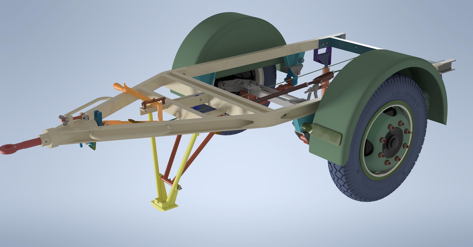 3D file 1/35 scale Sd.Ah.56/57 ammunition trailer 🚐・3D printing design ...