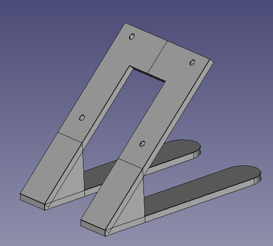 STL file Screen support・3D printer design to download・Cults