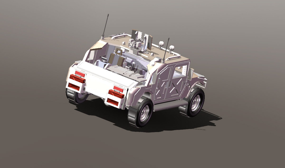 Free STL file HUMMER CAR, 3D CAR MODEL PRINTS, OFF ROAD CAR, GUN CAR ...