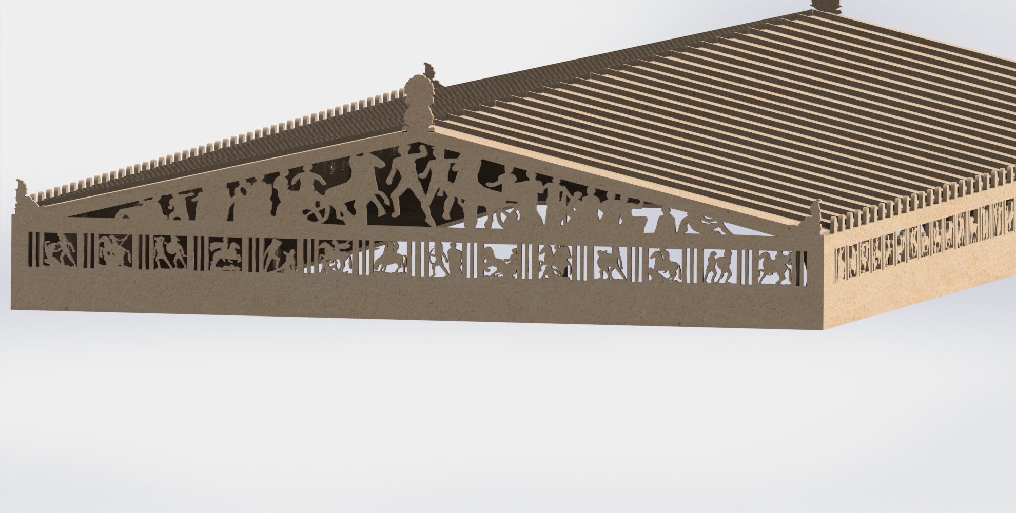 Free STL file HOUSE CNC PLASTIC, TOY DIY, 3D MODEL FREE DOWNLOAD 🏠 ...