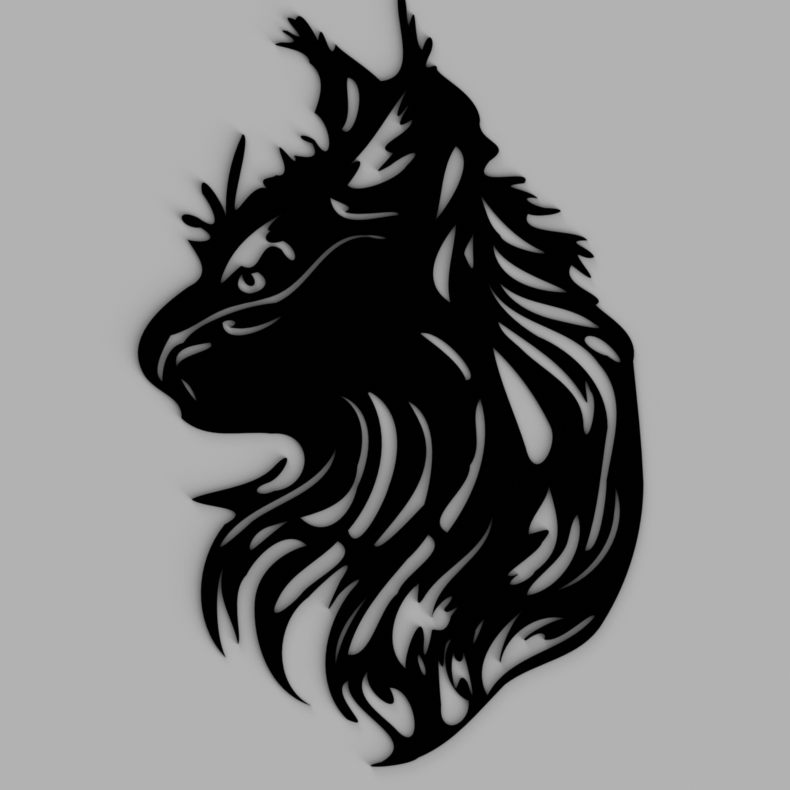 Free STL file CAT CNC WOOD, CAT CNC PLASTIC, CAT CNC ACRYLIC・3D printer ...