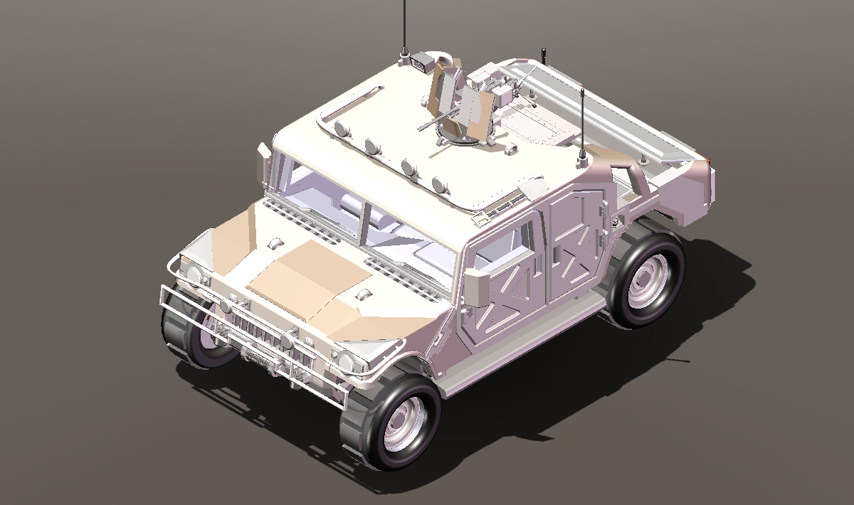 Free STL file HUMMER CAR, 3D CAR MODEL PRINTS, OFF ROAD CAR, GUN CAR ...