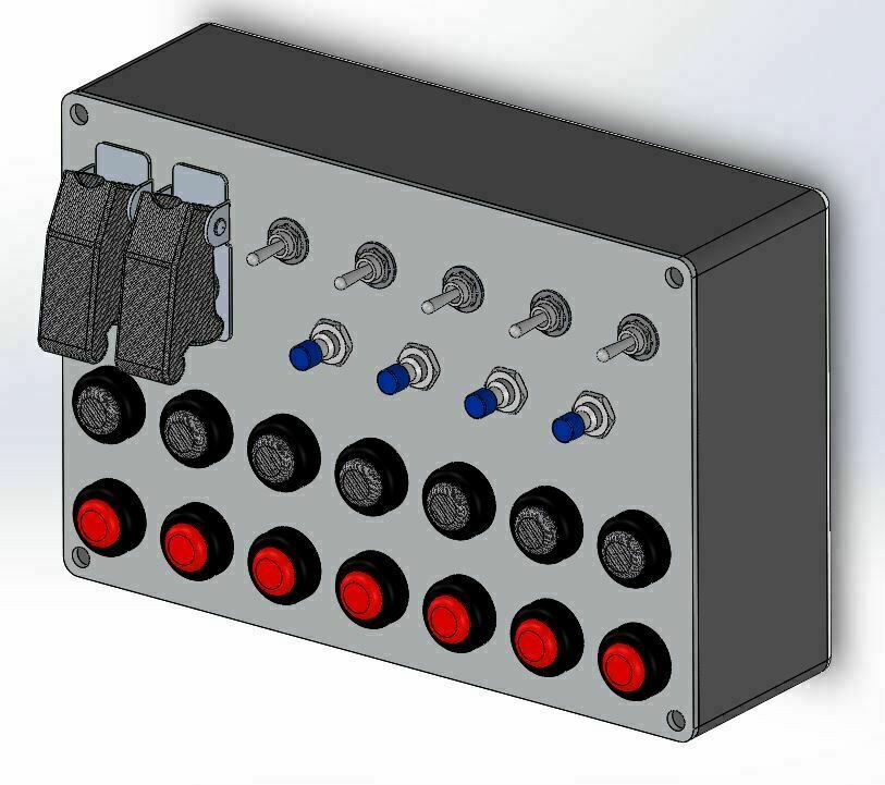 STL file button box・3D printing idea to download・Cults