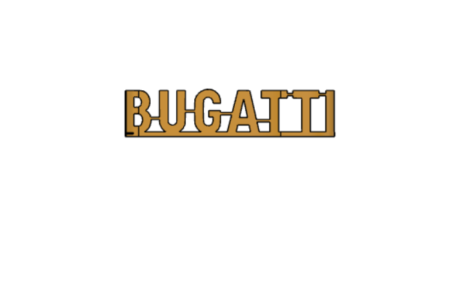 Free STL file Bugatti_Veyorn_Fliptext・Design to download and 3D print・Cults