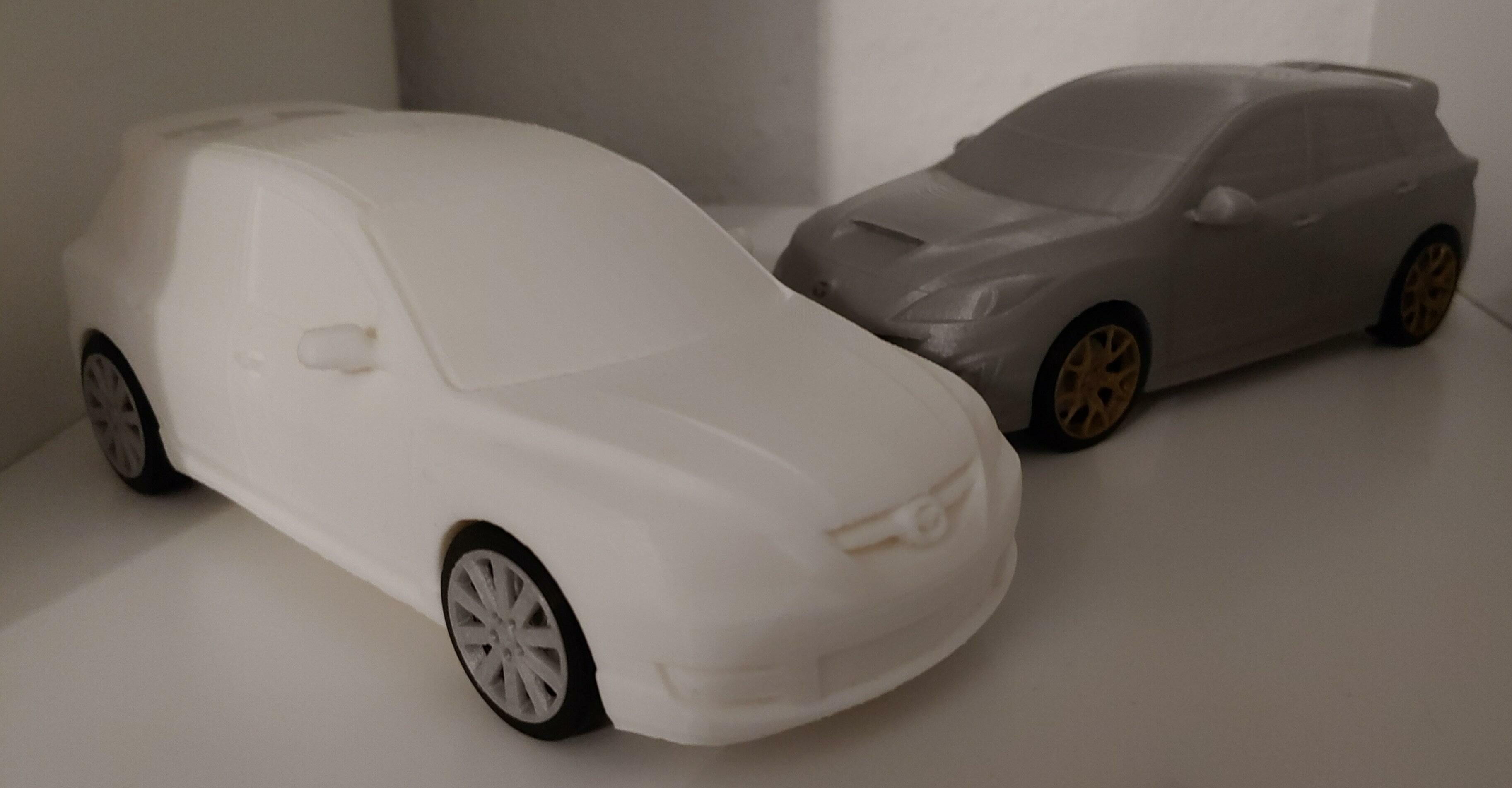 Free STL file 1st Gen Mazda 3 MPS / Mazdaspeed 3 Model with wheels ...