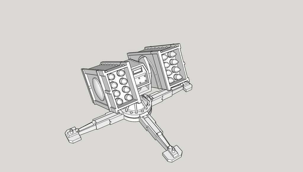 Free STL file Cannon missile launcher and rail gun set・3D printing ...