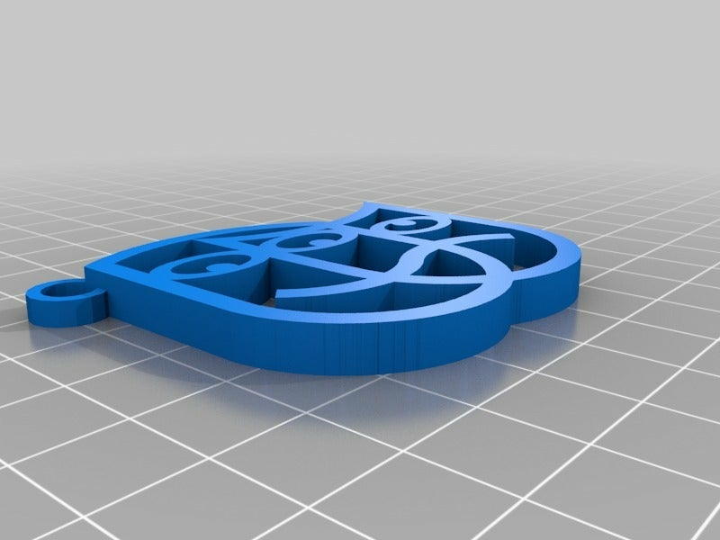 Free STL file Theater Masks (Comedy & Tragedy) Pendant・3D printable ...