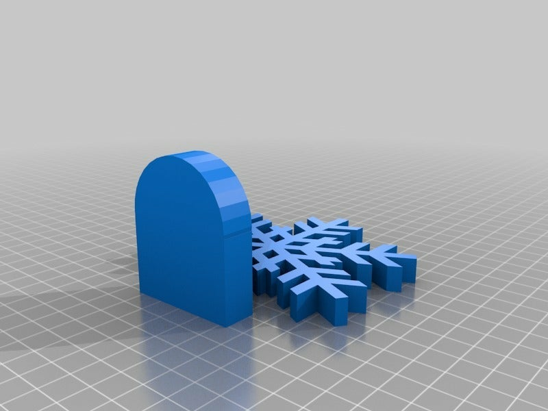 Free STL file Snowflake Tealight Holder・Template to download and 3D ...