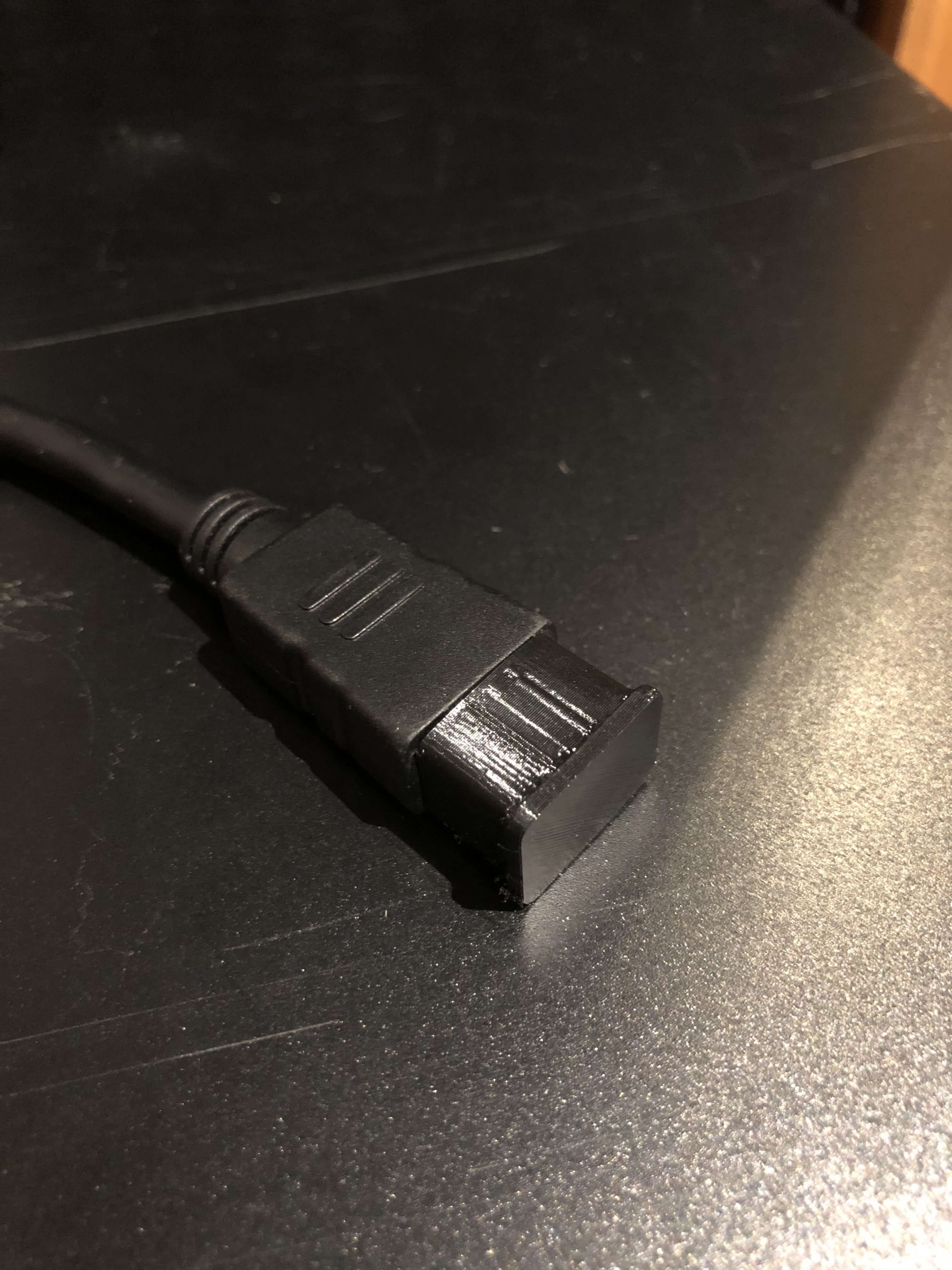 STL file Display Port / HDMI Cover & Plugs 🖥️・3D printer design to ...