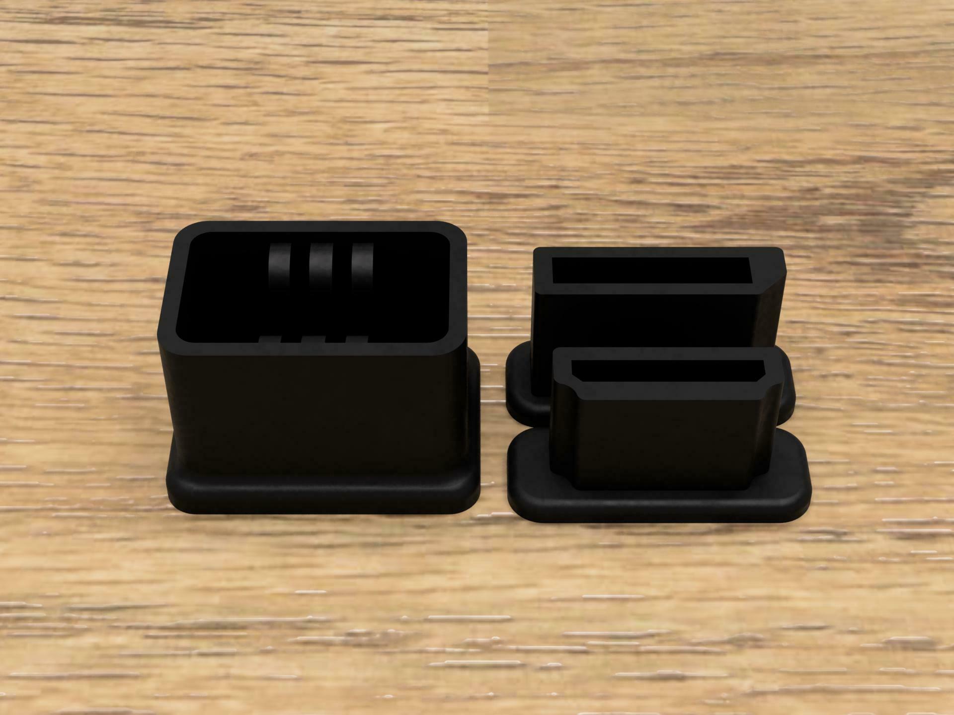 STL file Display Port / HDMI Cover & Plugs 🖥️・3D printer design to ...