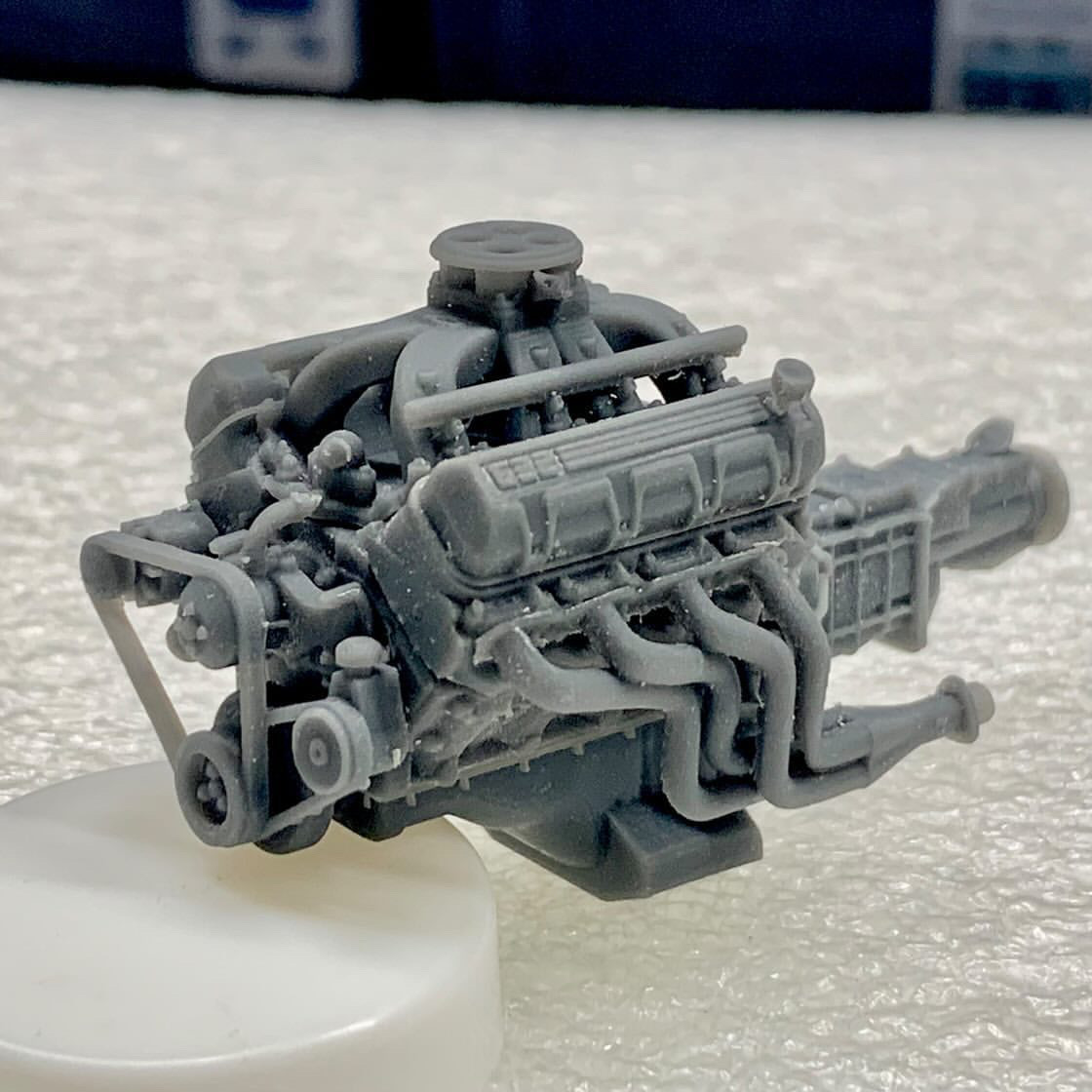 STL file Chev 632 Crate Motor 1000hp with pulleys GM Performance BBC・3D ...