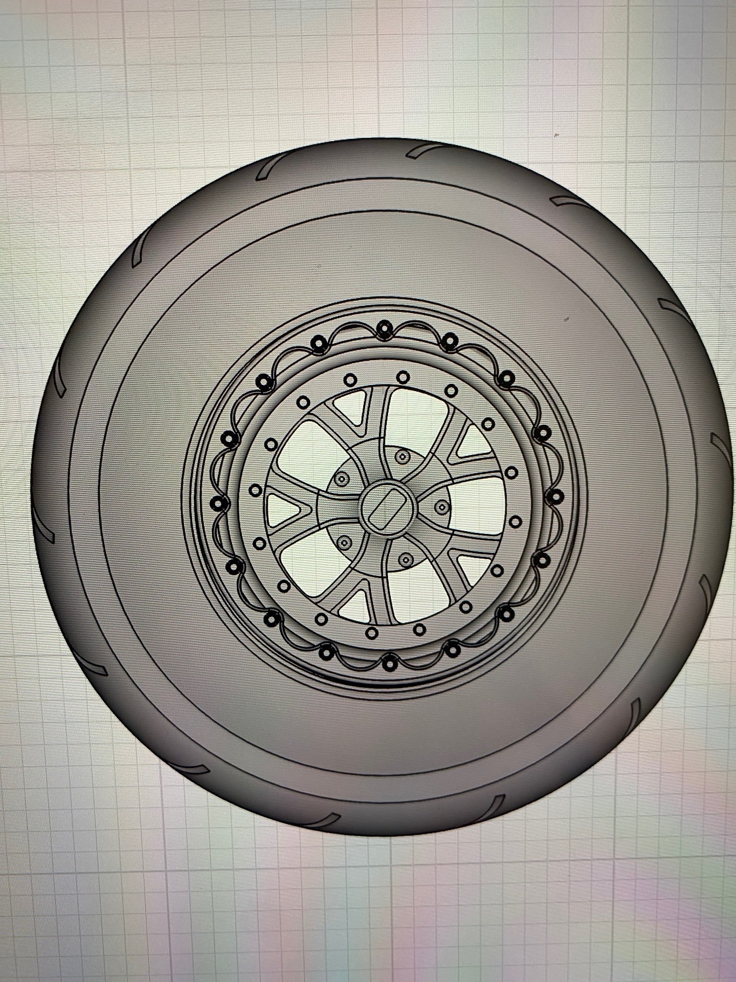STL file Weld Wheels Radial Tire Beadlock Combo 🏎️・3D printable model ...