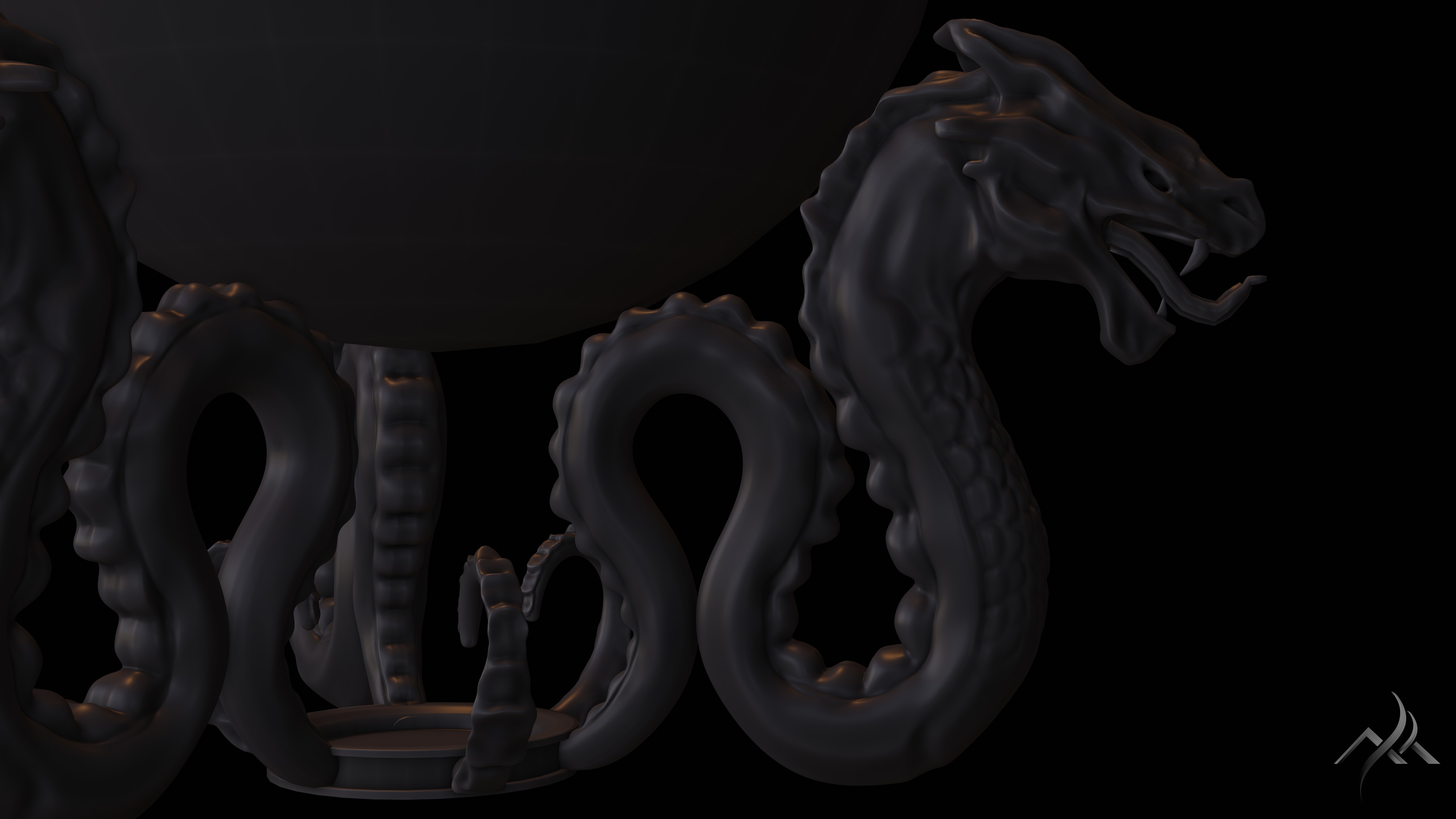 STL file Prophecy Orb - Harry Potter・3D print design to download・Cults