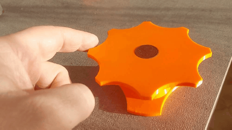 STL file rotating plate・3D printing design to download・Cults