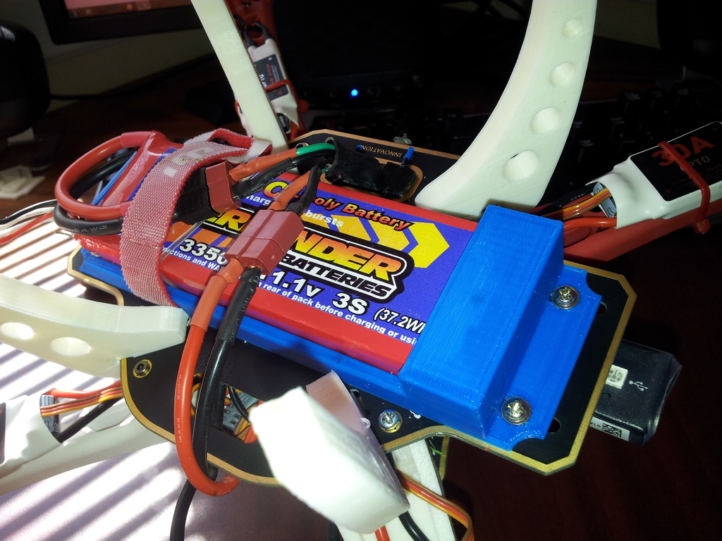 Free 3D file 3s lipo battery box for dji Flamewheel・3D print design to ...