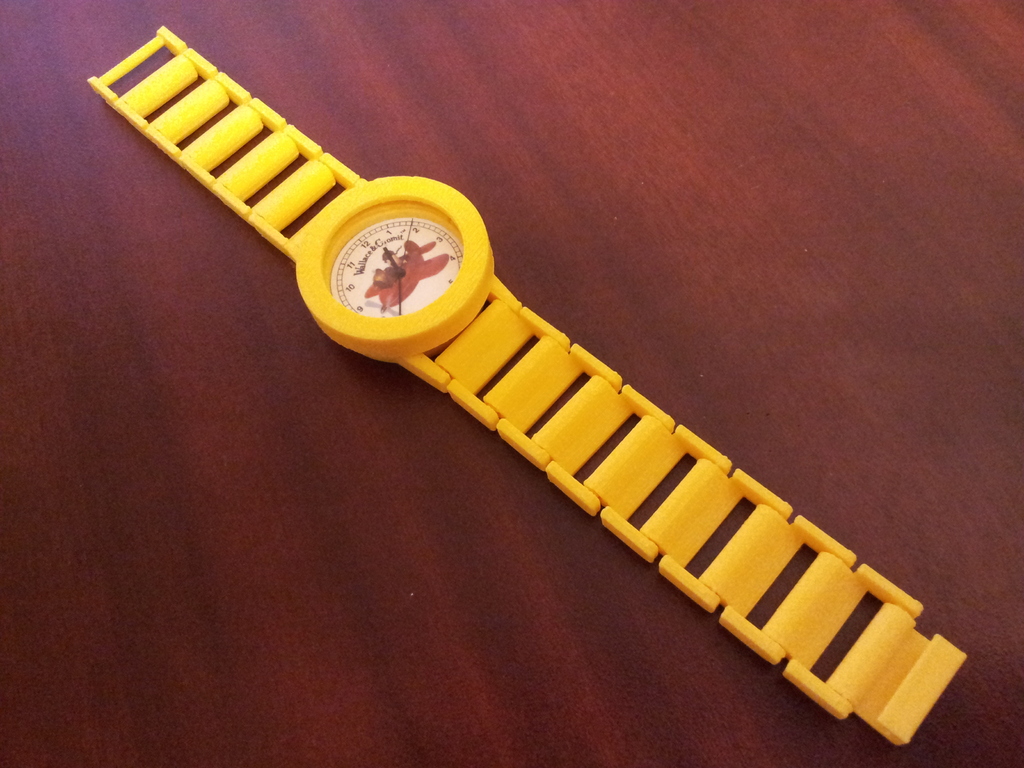 Free 3D file My gold watch ⌚・3D printable design to download・Cults