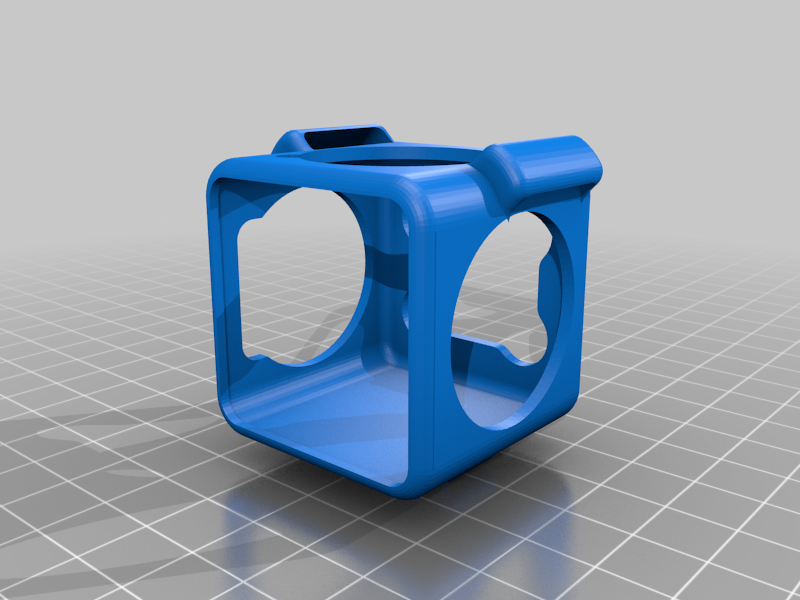 STL-Datei runcam5 Schutz und Halterung für Gopro Crocodile Mount ...