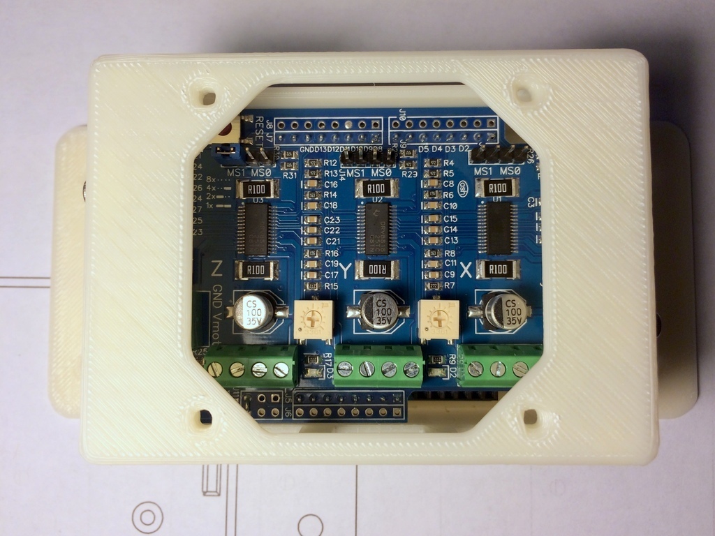 Free 3D file Grbl Shield CNC Controller Enclosure 🛡️・3D print design to ...