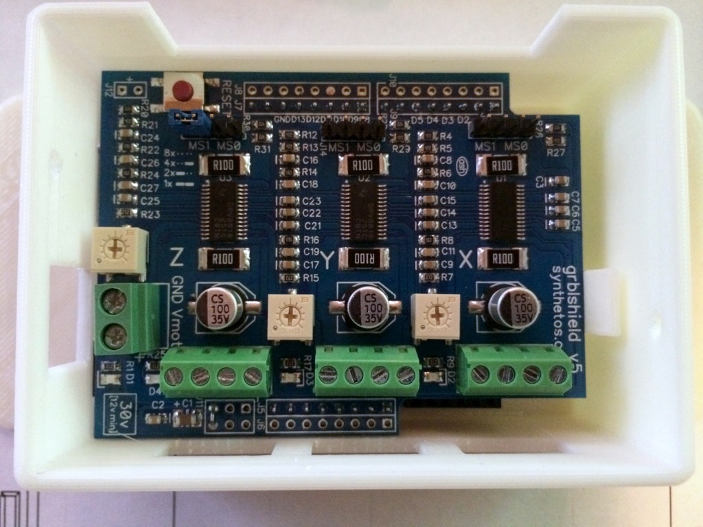 Free 3D file Grbl Shield CNC Controller Enclosure 🛡️・3D print design to ...