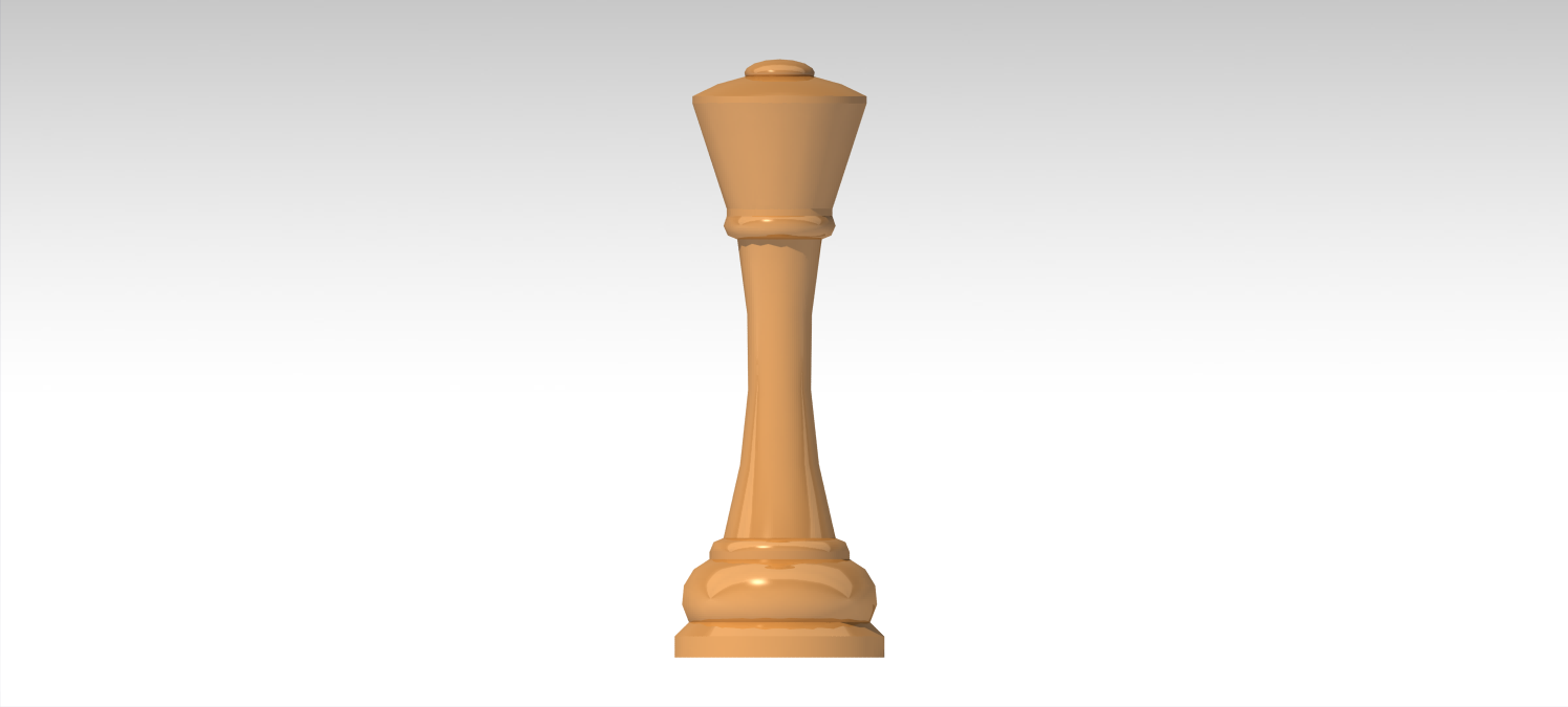 STL file Chess Queen・3D printing template to download・Cults