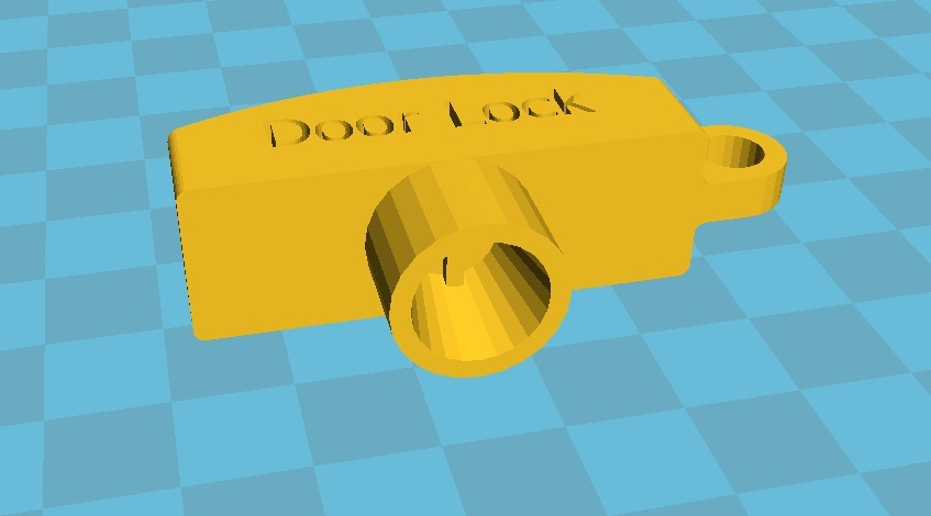 Free 3D file Door Lock Outer Key・3D printer design to download・Cults