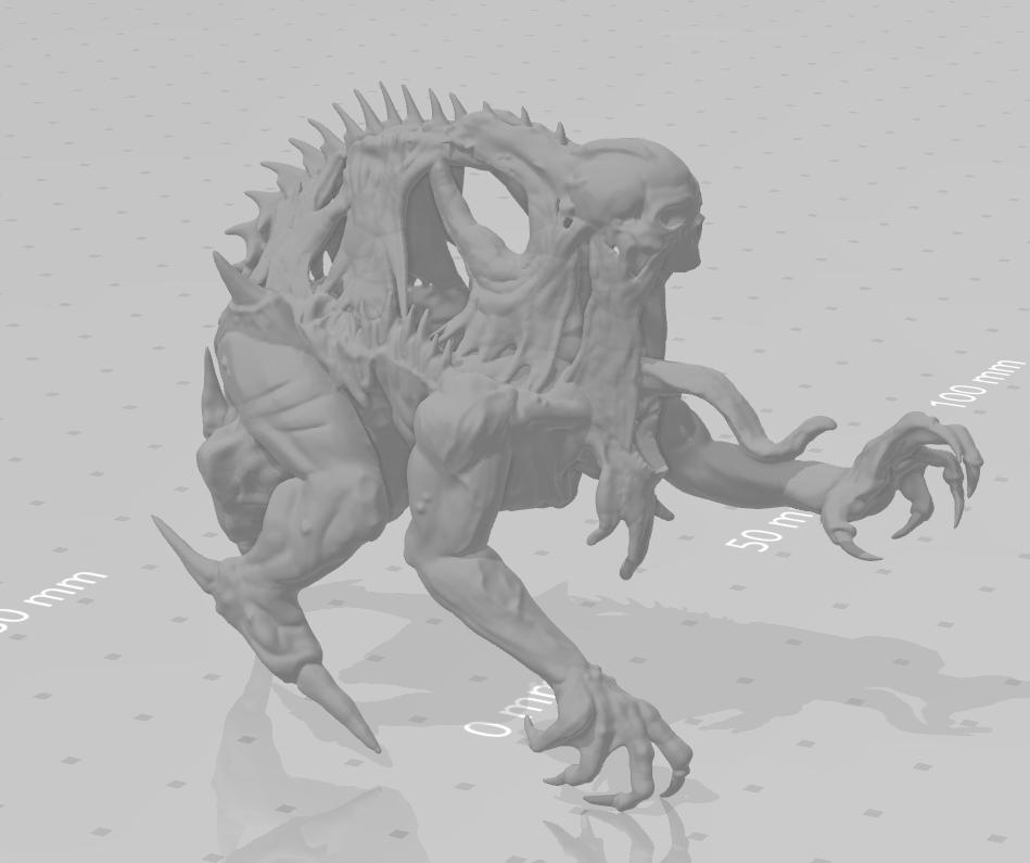 STL file Undead Devourer 👹・3D printing idea to download・Cults
