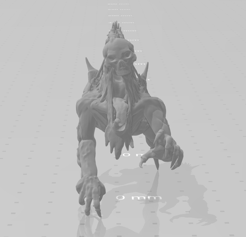 STL file Undead Devourer 👹・3D printing idea to download・Cults