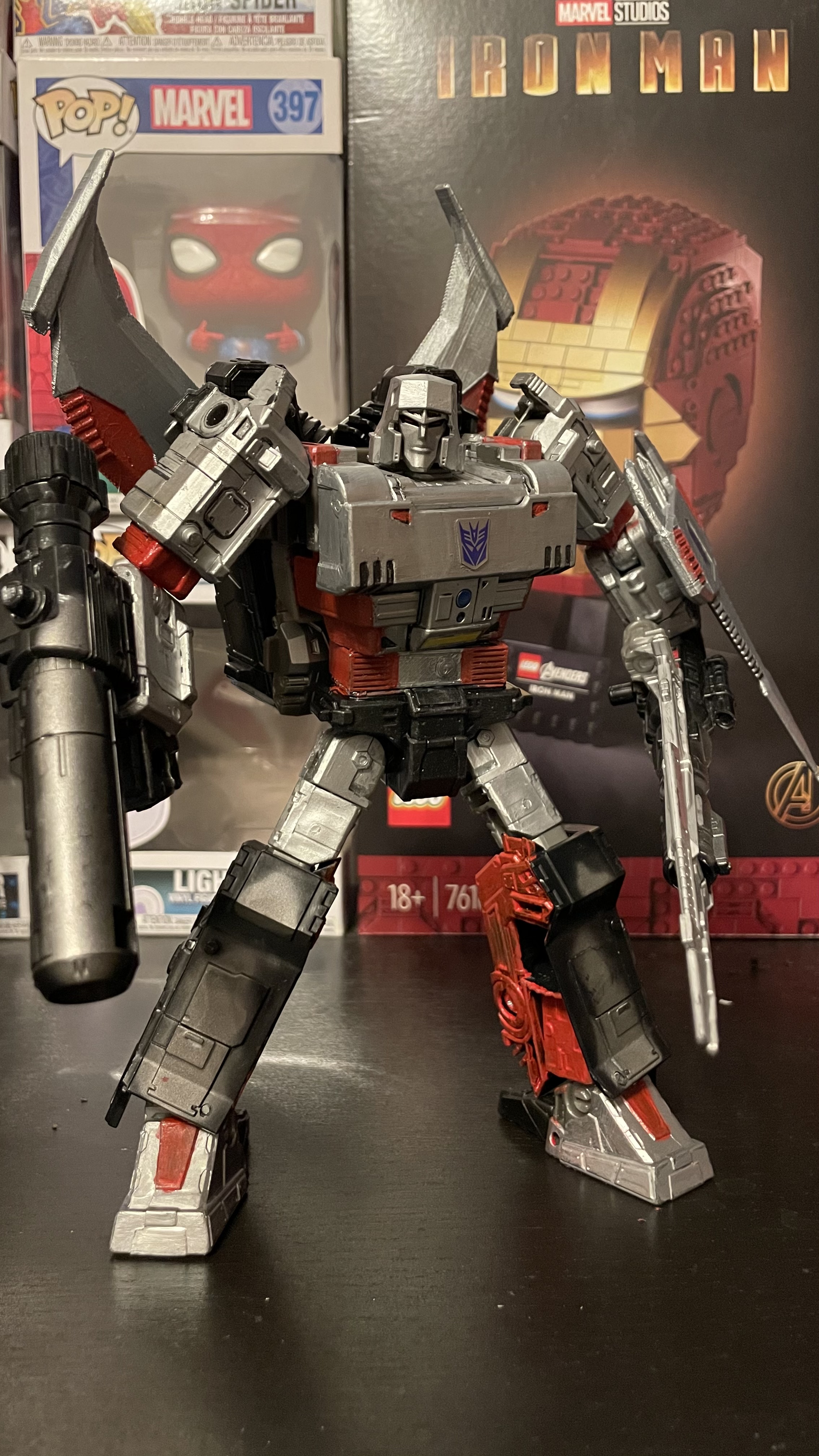 3D-Datei siege Megatron get mode Kit・Design für den 3D-Druck zum ...