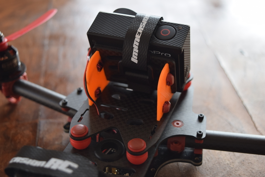 Free 3D file ImmersionRC Vortex 285mm 15° / 22° GoPro mount for ...