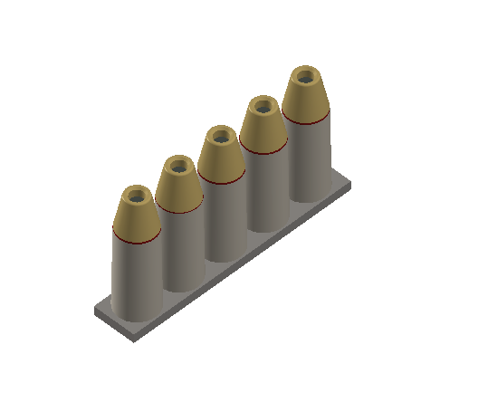 STL file bullet・3D printer design to download・Cults