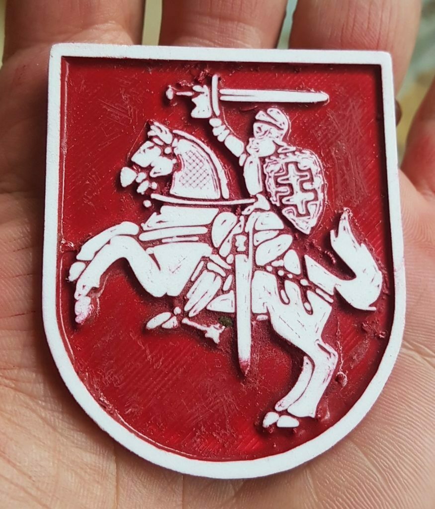 Descargar archivo 3D gratis Vytis - Escudo de Lituania・Modelo para la ...