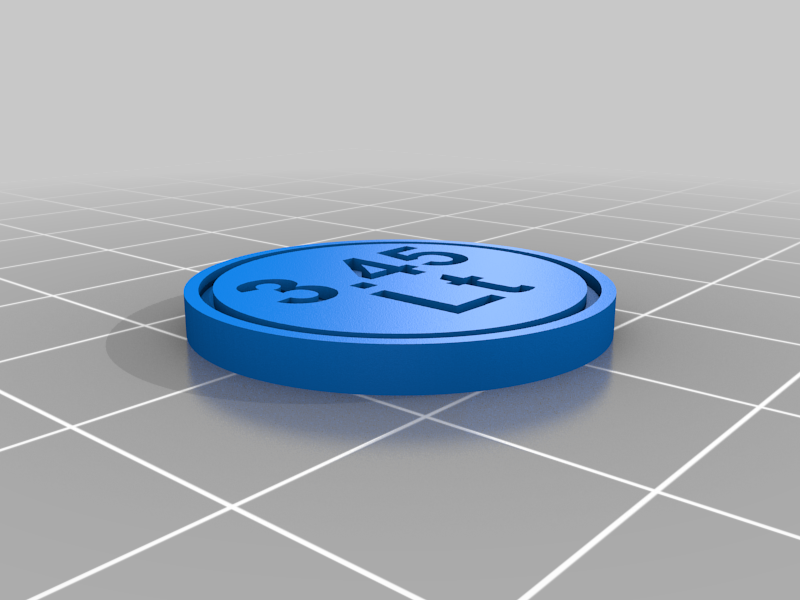 Free 3D file Shopping Cart Coin 1 EUR Size. LTL version・3D printer ...