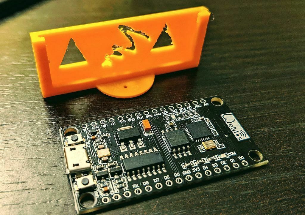 Free STL file Wemos frame holder・3D printer design to download・Cults