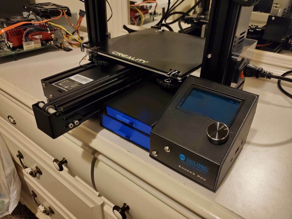 Free STL file Ender 3 PRO LCD and Raspberry Pi Enclosure Case 🔧・3D ...