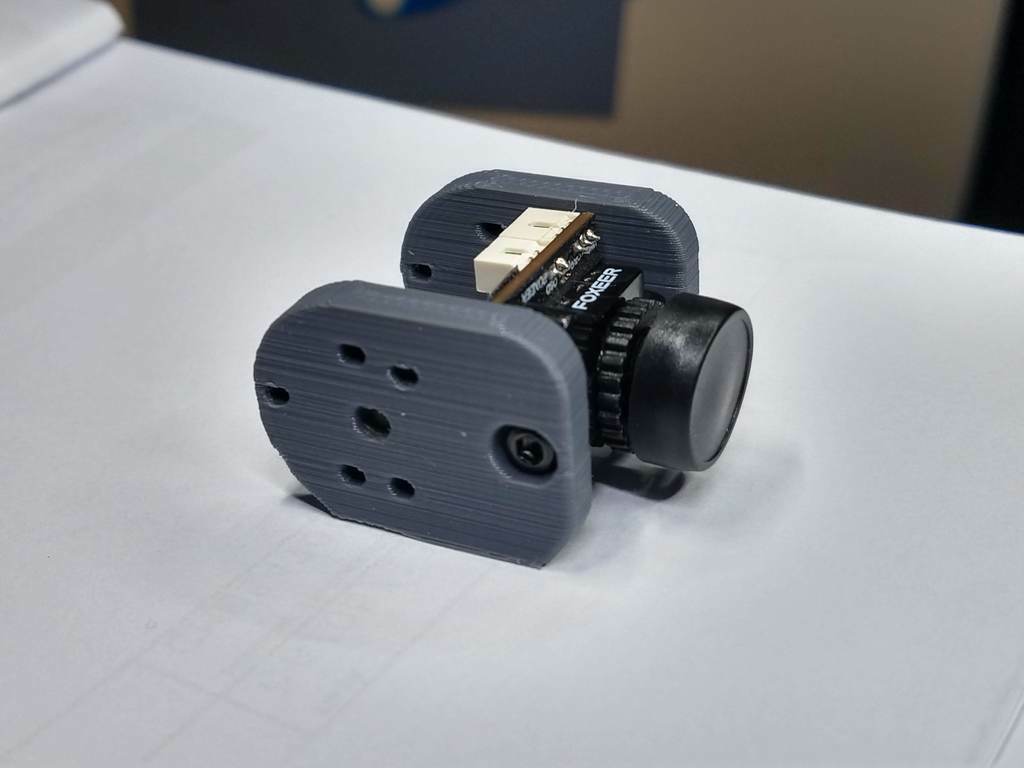 Free STL file Support camera FPV 28 to 19mm - 5 fixed angles - AlfaRC ...