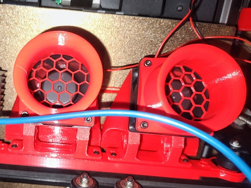 Free 3D file 60mm fan duct/velocity stack with grill 💂・3D printer model ...